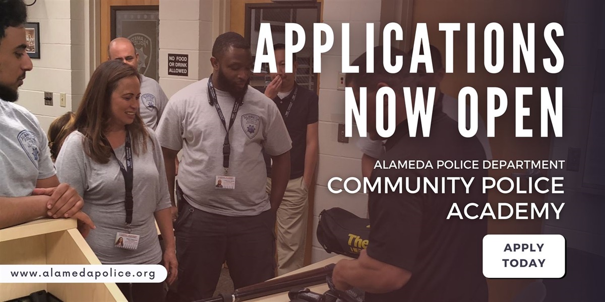 Join Us for the Spring Community Police Academy! | City of Alameda